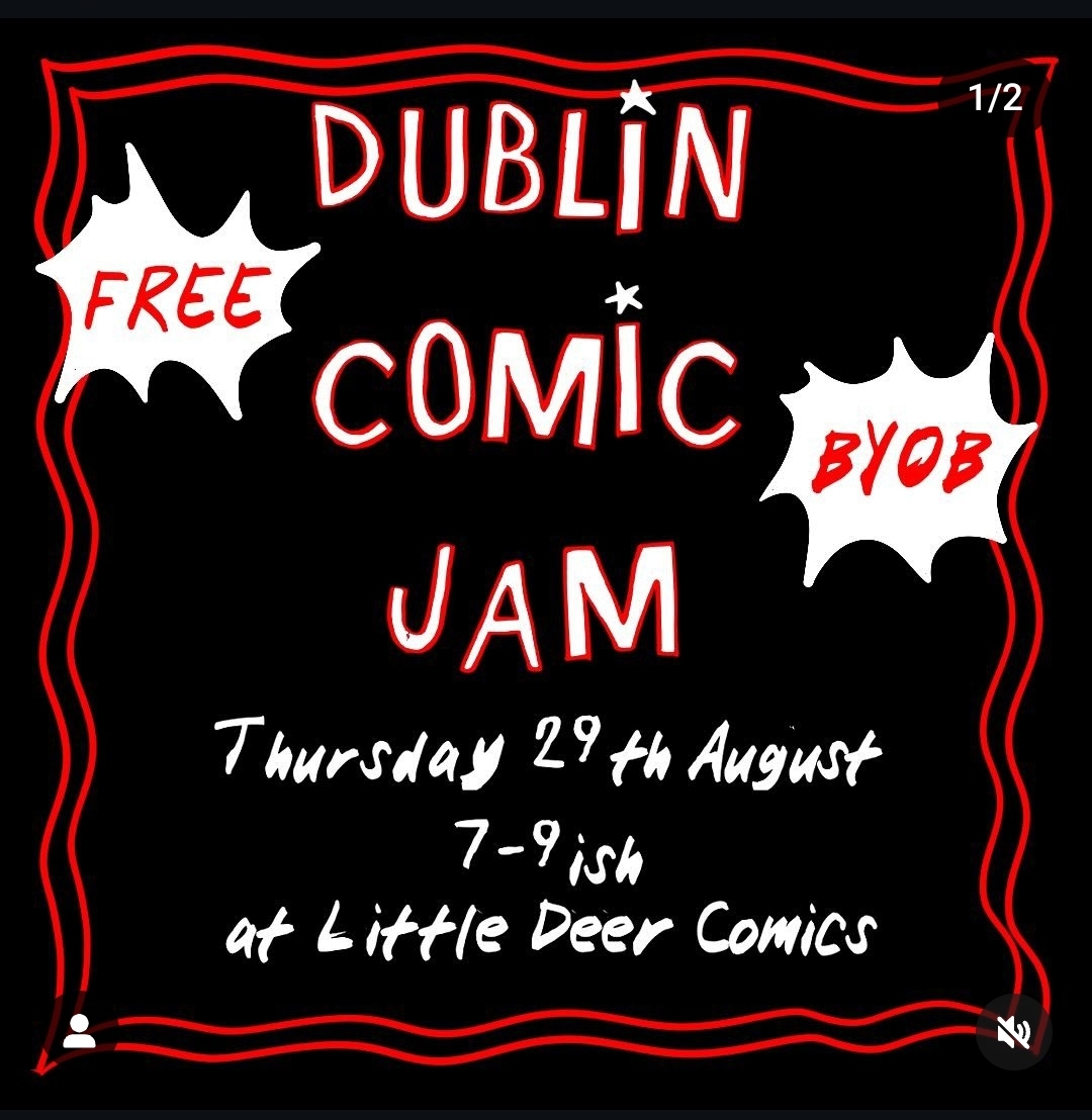New to us: The Dublin Comic Jam! – The Toronto Comic Jam