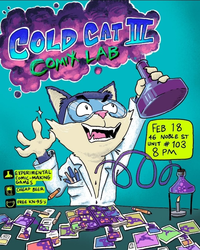 Make Comics with James Spencer at Cold Cat III Comix Lab! – The Toronto ...