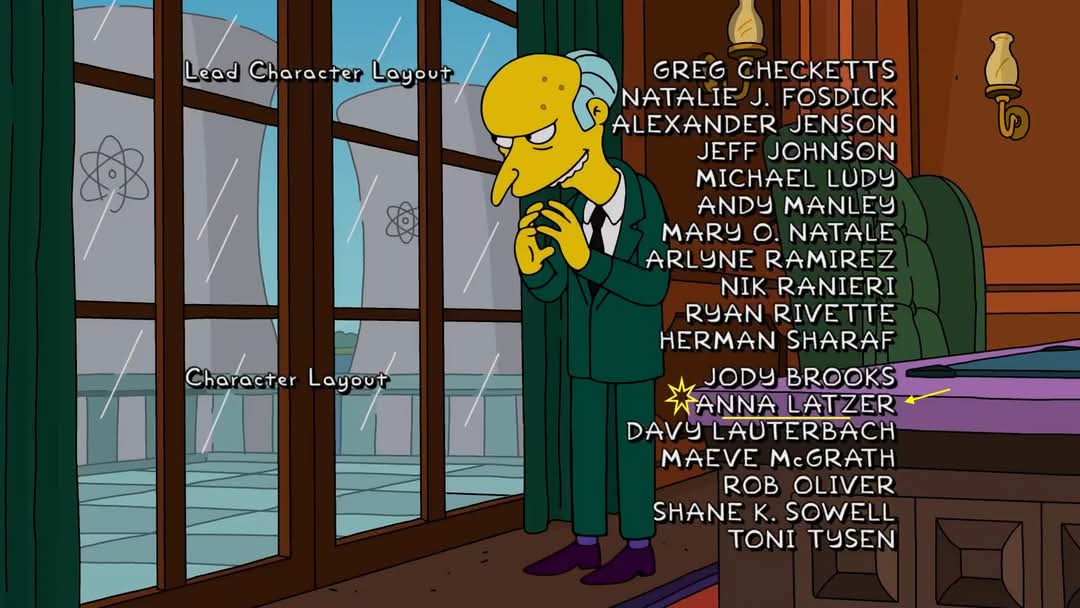 Congrats to Comic Jammer Anna Latzer on her first ever Simpsons episode ...