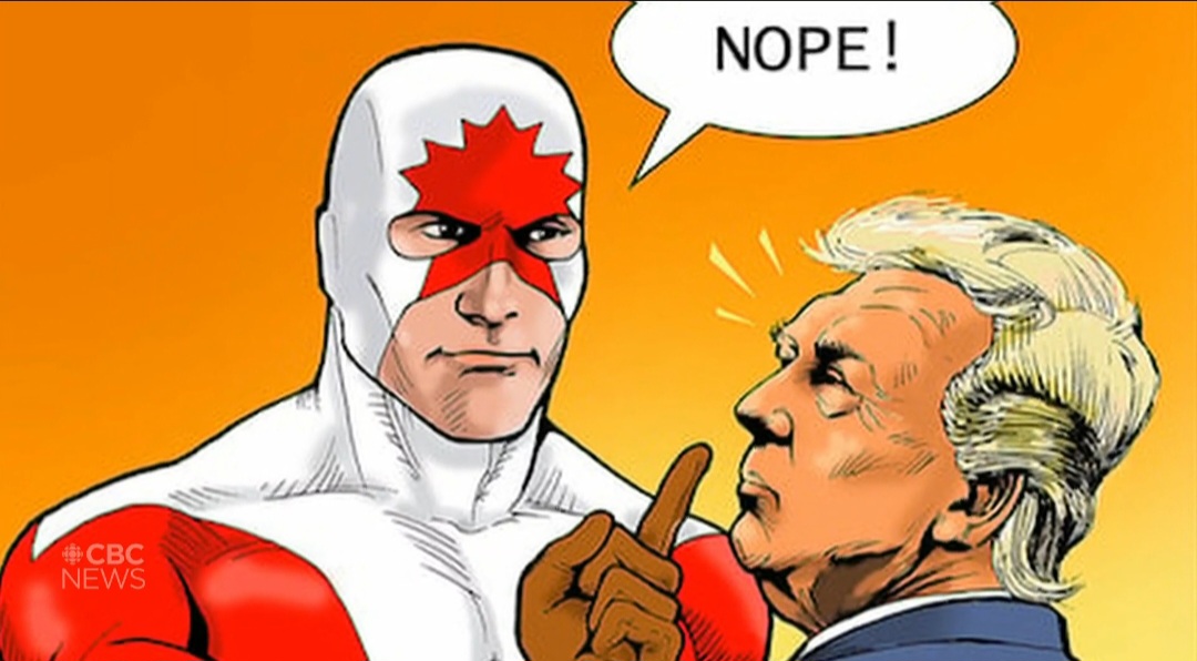 Iconic Canadian Superhero Captain Canuck facing Super-Villain Donald ...